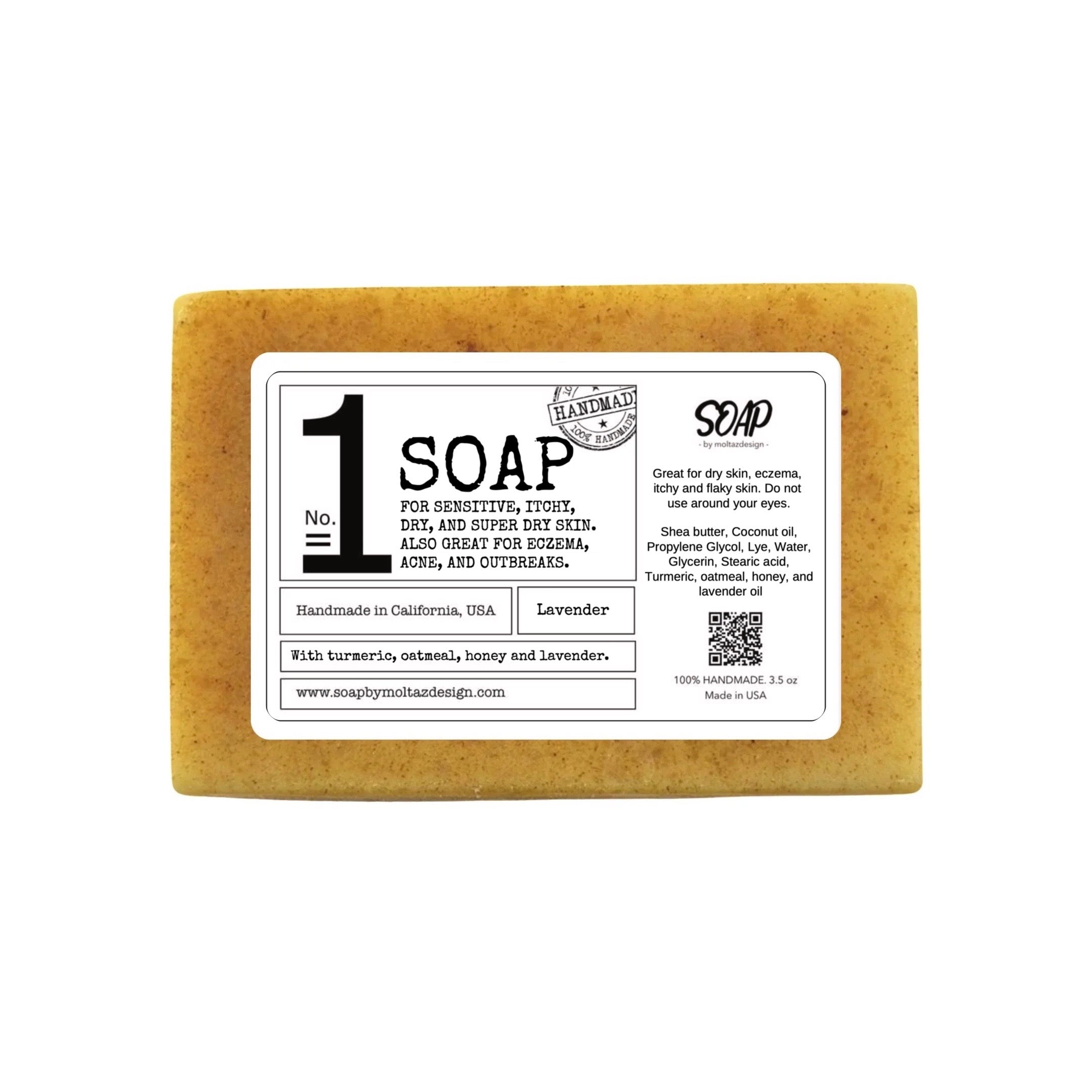 NO1 DRY SPOT SOAP - for eczema, acne, redness, rhodesia, itchy skin and ...